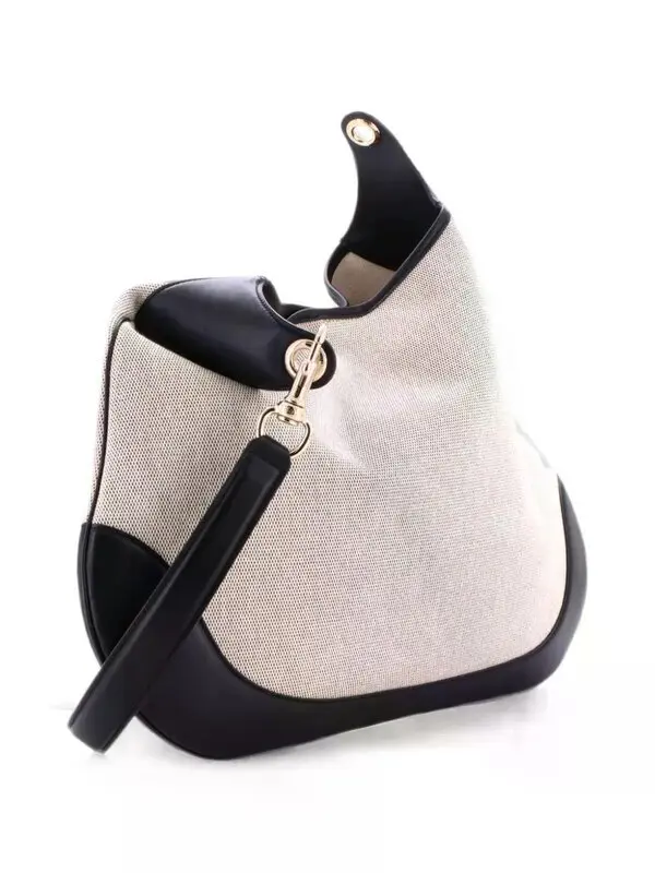 Gucci B Shoulder Bag Canvas Large Hobo Bag