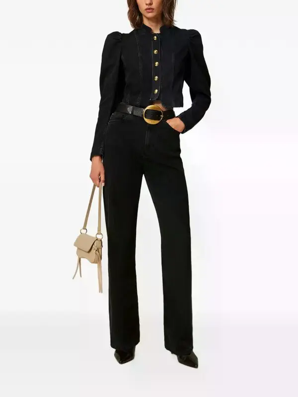 TWINSET Wide-leg Jeans With Five Pockets