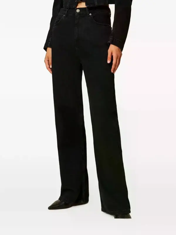 TWINSET Wide-leg Jeans With Five Pockets
