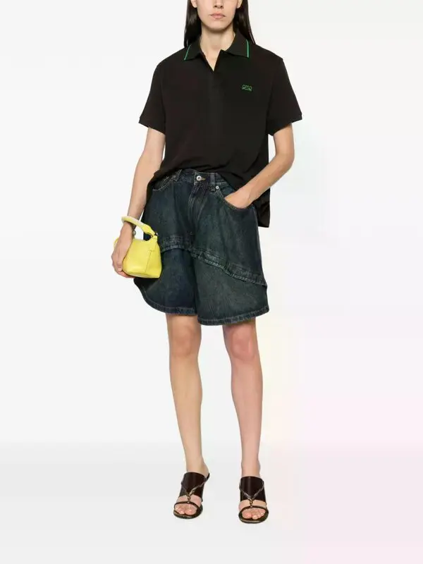 Loewe Logo-embroidered Tipped Polo Shirt
