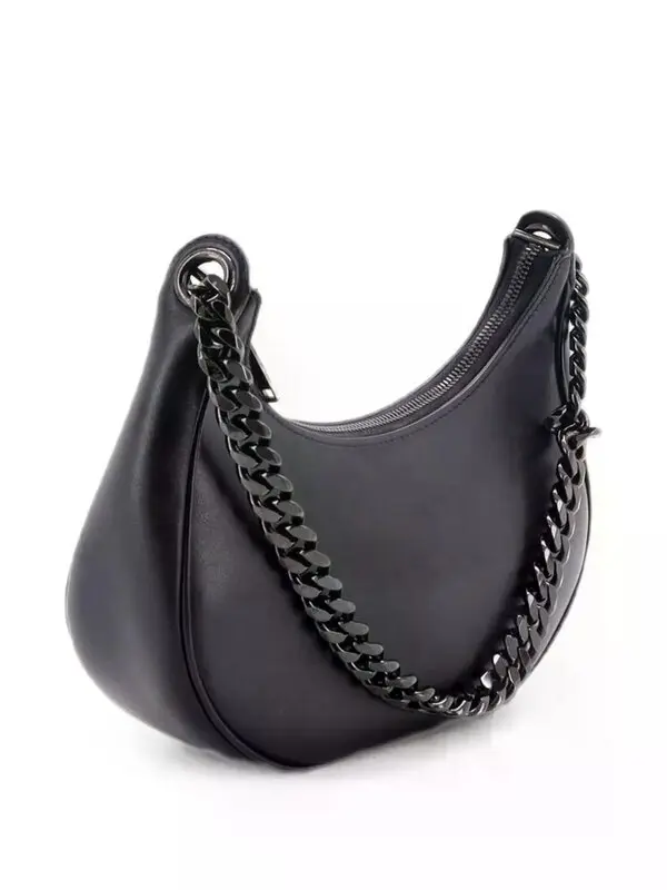Celine Ava Chain Leather Medium Hobo Bag
