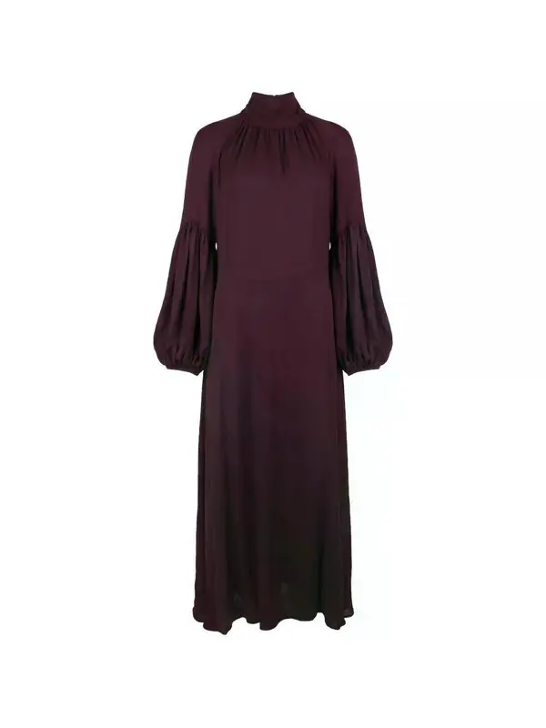 Valentino Garavani High-neck Dress - Purple