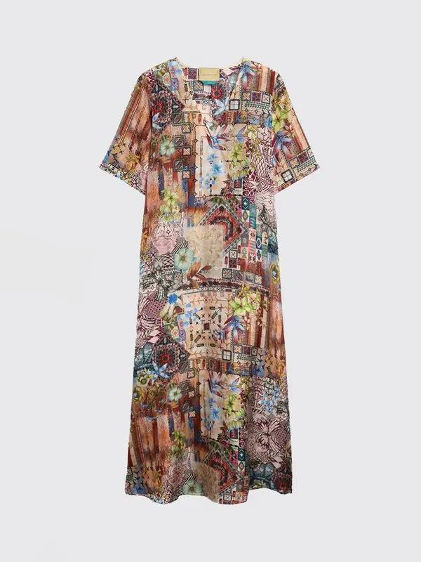 Momoni Printed Midi Dress