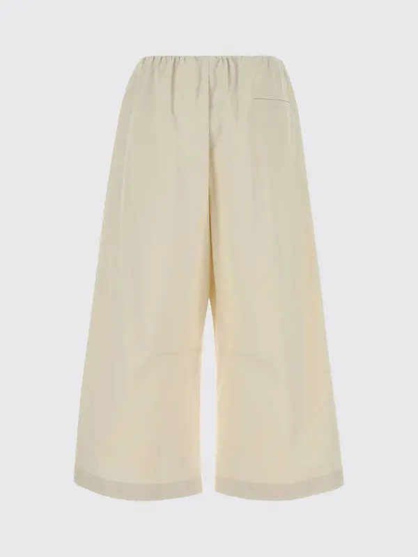Loewe Belted Wide-leg Trousers - Ivory