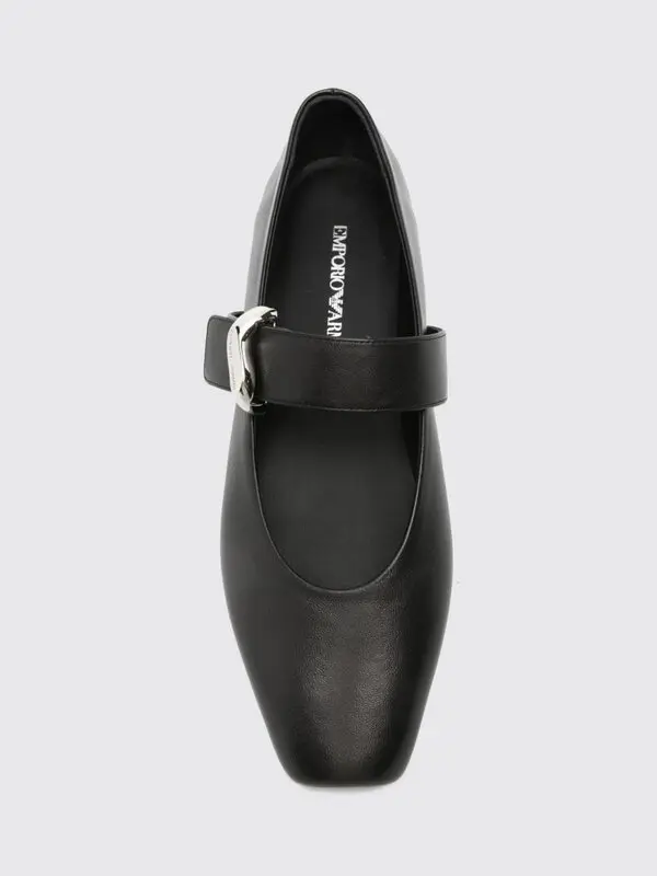 Emporio Armani Mary Jane Ballet Flats