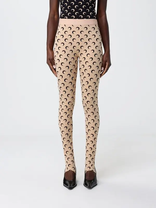 MARINE SERRE Pants - Beige