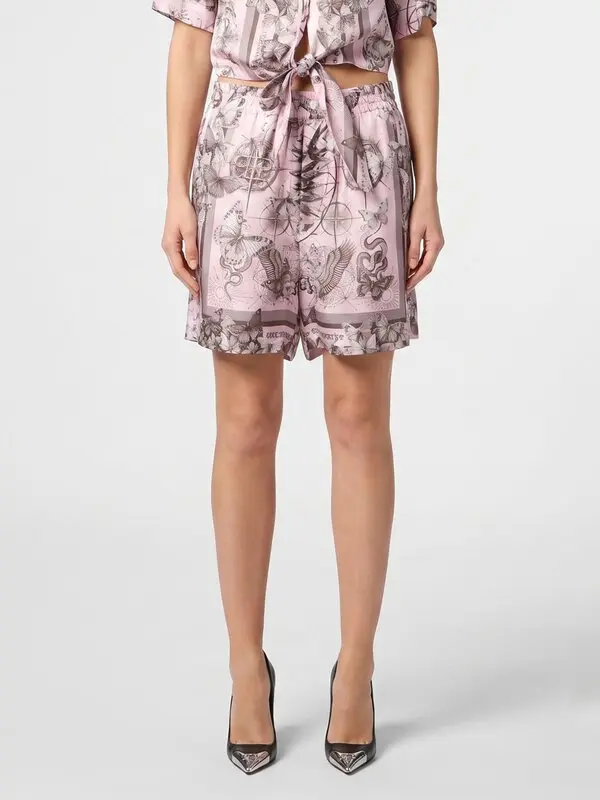Philipp Plein Shorts - Fuchsia