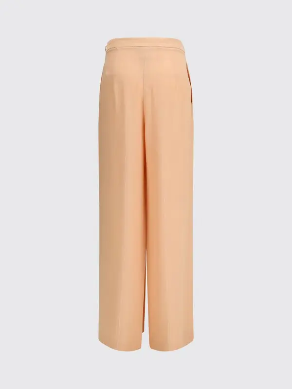 DI STAVNITSER Tailored Wide-leg Pants With Slit Detail