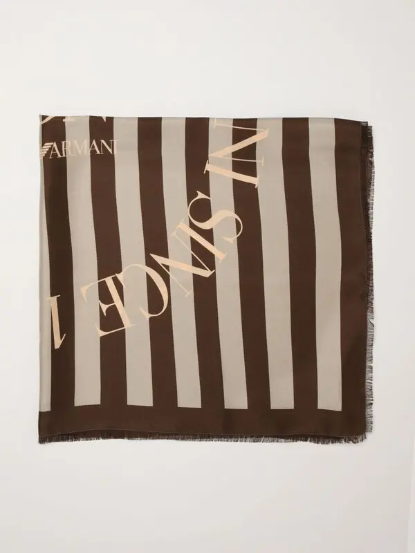 Emporio Armani Scarf - Brown