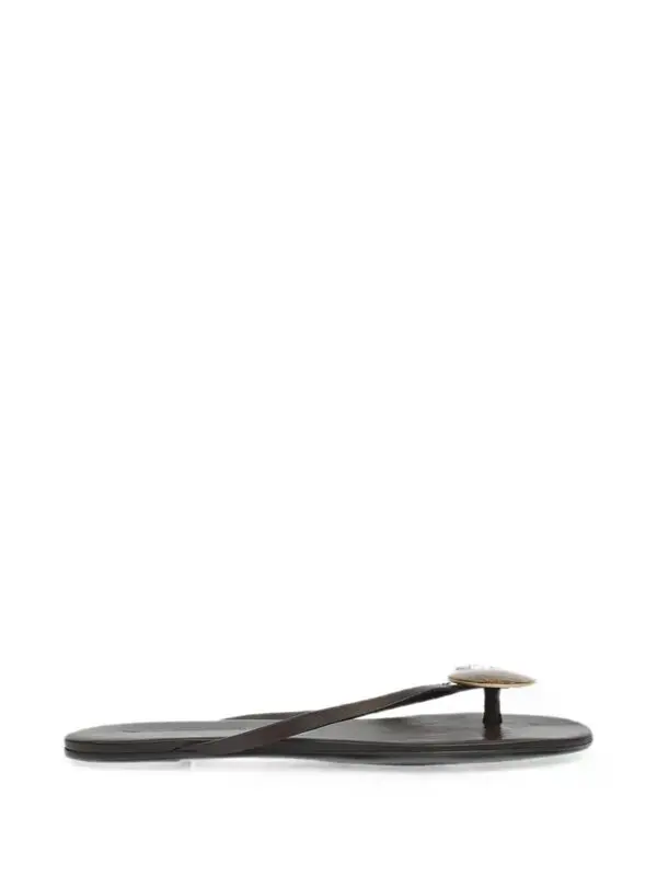 Christopher Esber Aura Quartz Flat Sandals