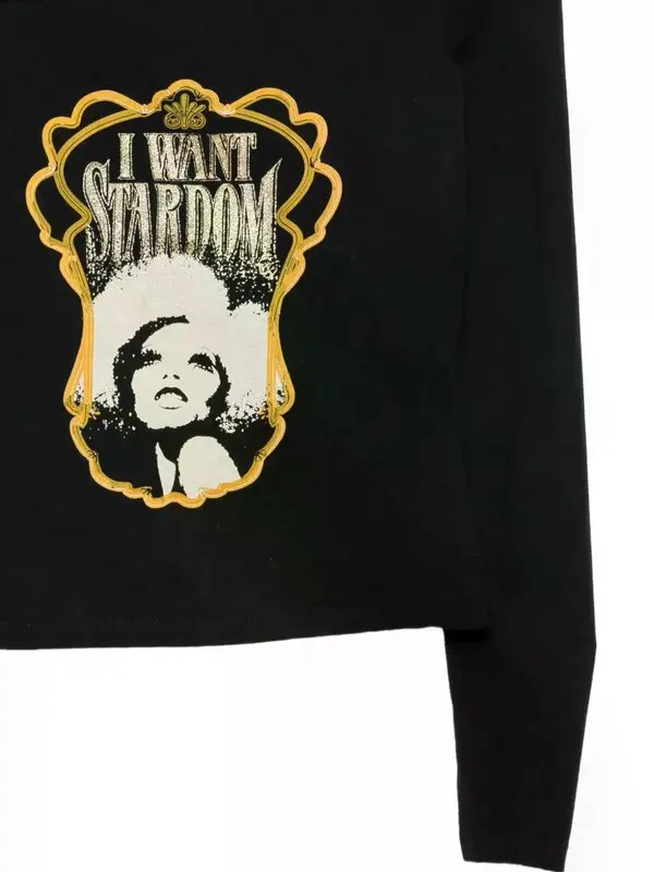 Dolce & Gabbana 2000s Off-shoulder Graphic-print Top