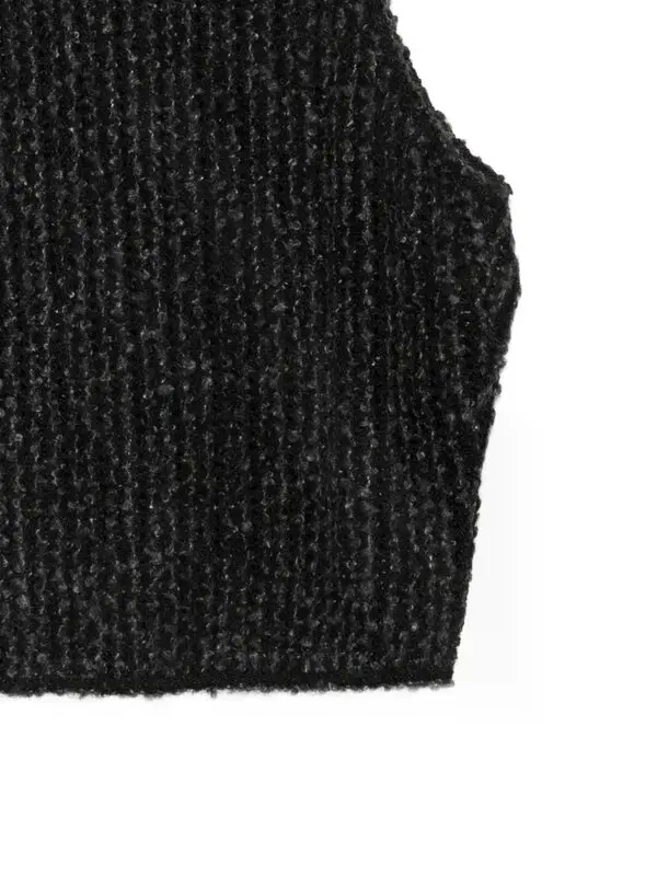 John Galliano 2000s Ribbed Sleeveless Top