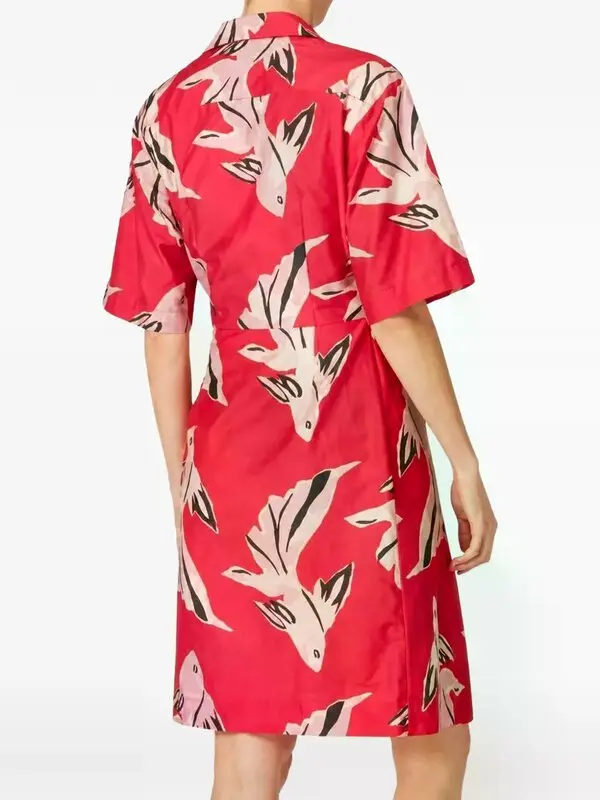 Paul Smith Graphic-print Wrap Mini Dress