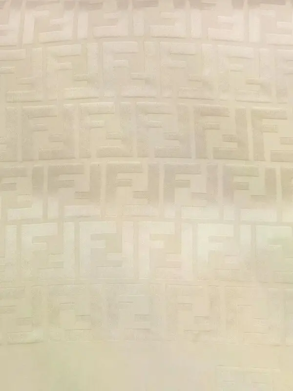 Fendi Ff Logo Jacquard Scarf