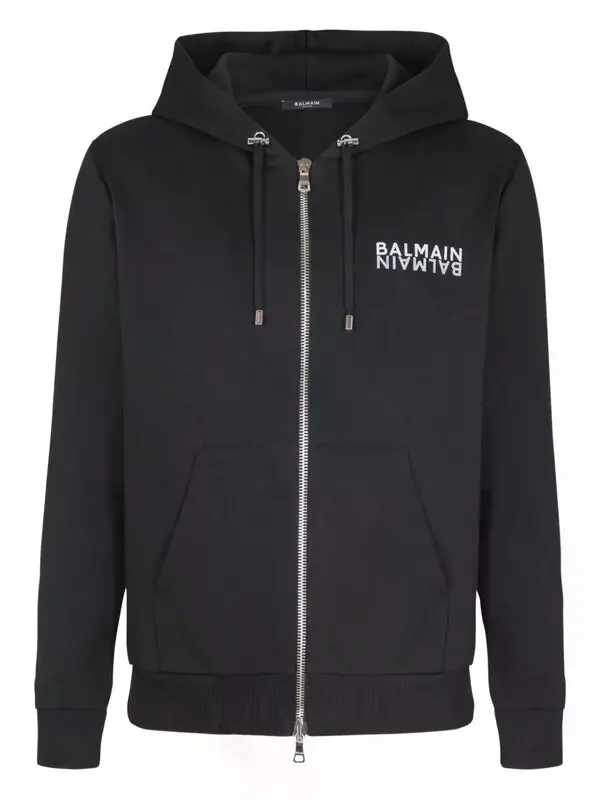Balmain Zip-up Hoodie