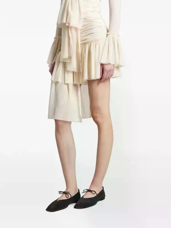 SIEDRES Gigi Ruched Ruffled Skirt
