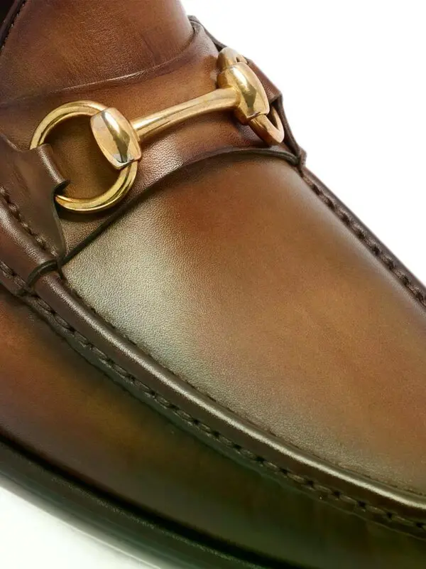 Magnanni Horsebit Leather Loafers