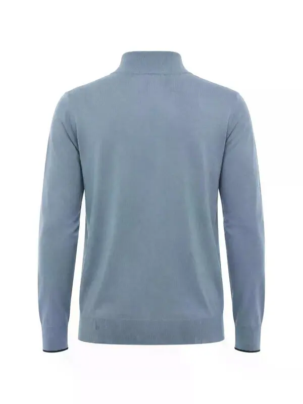 MOORER Terni Half-zip Sweater