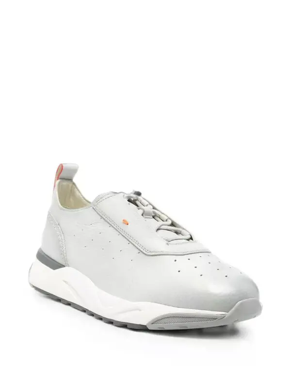 Santoni Perforated Sneakers