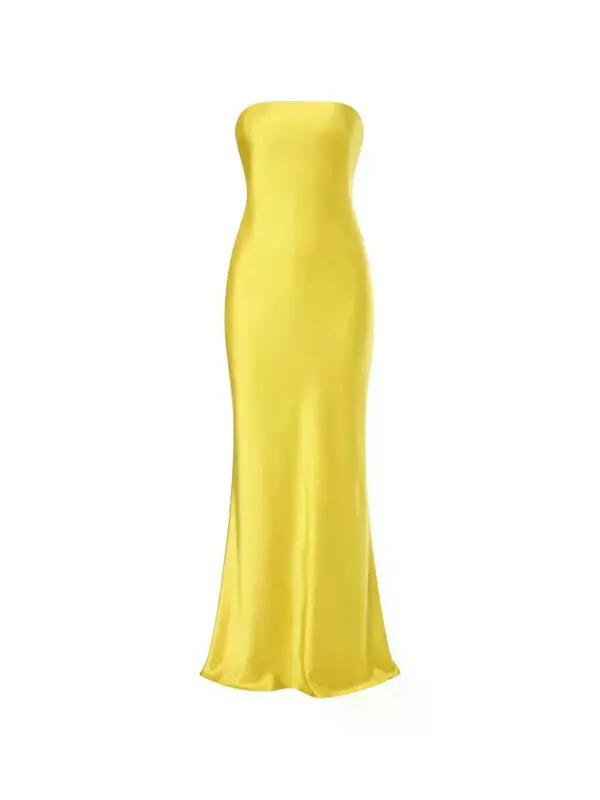 Norma Kamali Strapless Gown