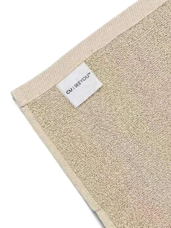 CU I SEEYOU Logo-detail Bath Towel