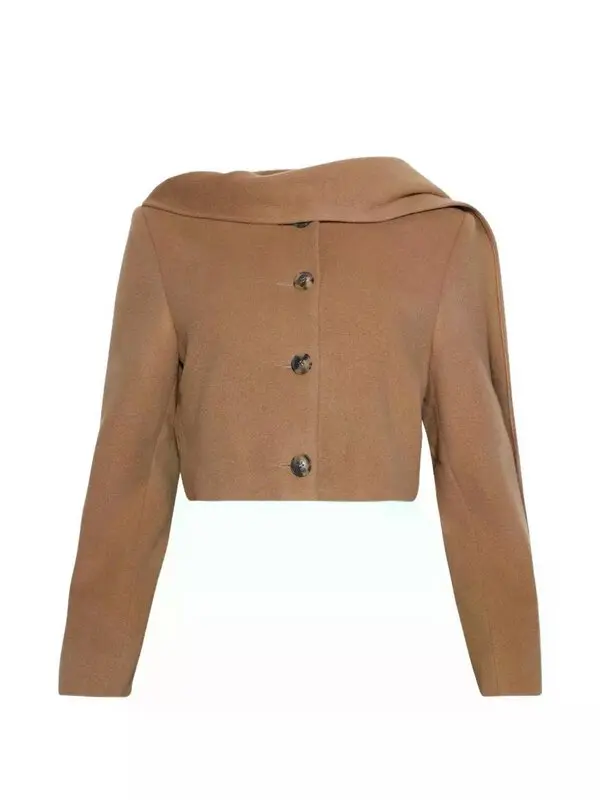 Florence & Fortitude Scarf-detail Jacket