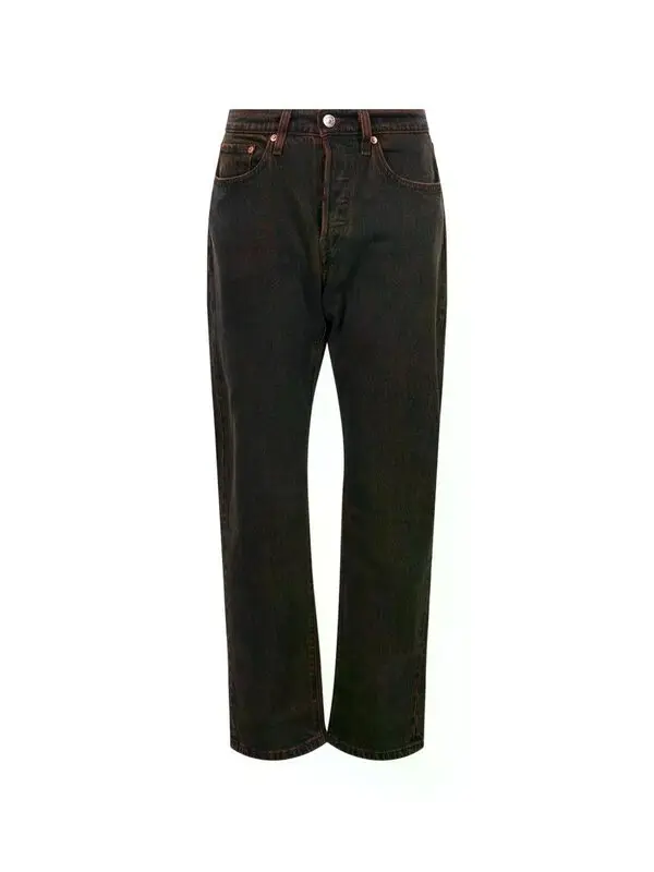 LEVI'S Logo-patch Straight-leg Jeans