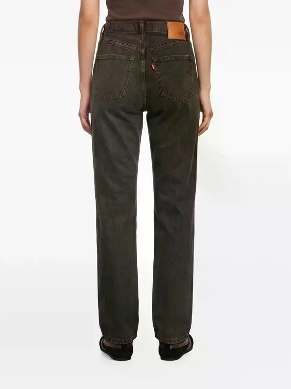 LEVI'S Logo-patch Straight-leg Jeans