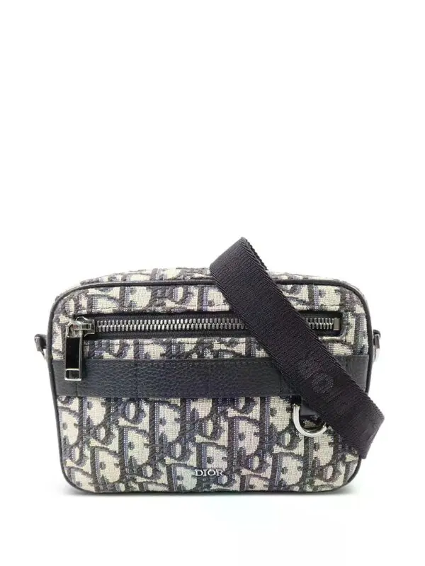 Dior Oblique Safari Mini Shoulder Bag - Neutrals