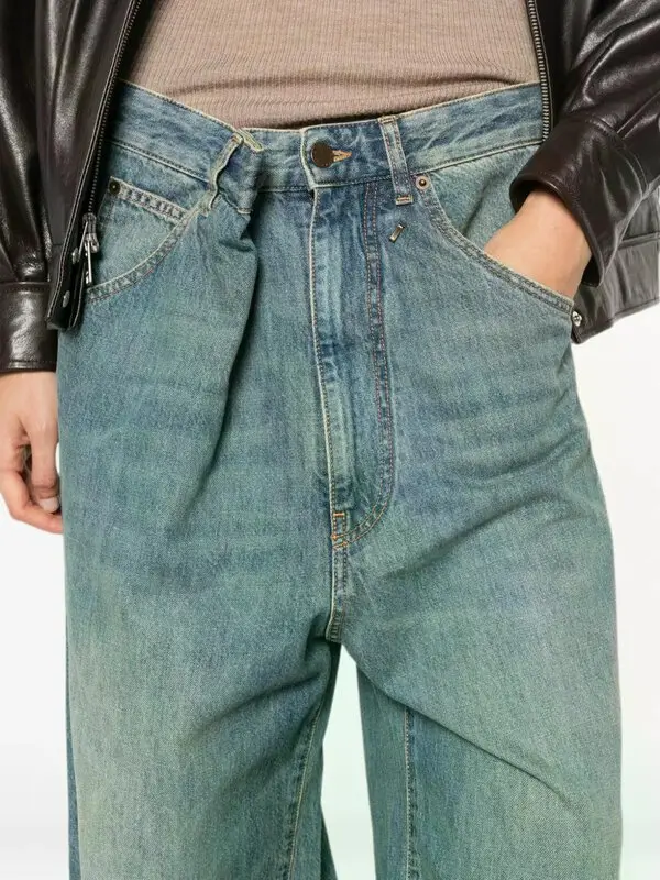 DARKPARK Asymmetric Waist Jeans
