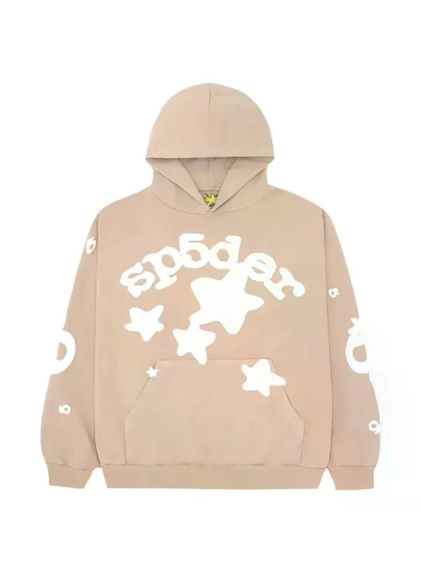 SP5DER Beluga Graphic-print Hoodie - Neutrals
