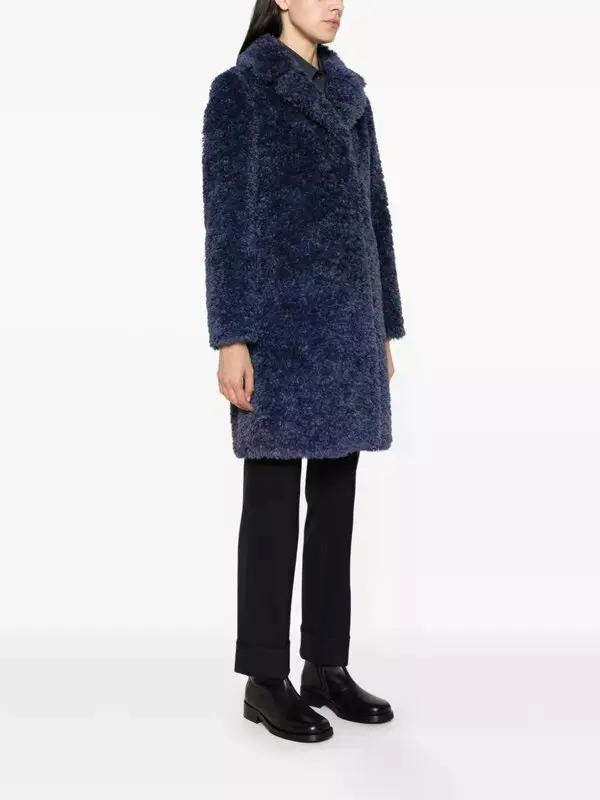 Herno Textured-finish Notched-lapel Coat