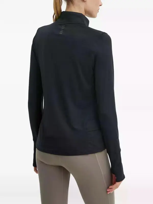 Under Armour Ua Launch Pro Thumbhole Zip-detail Sweatshirt