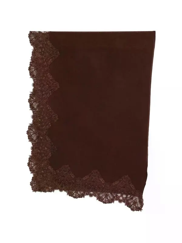 Ermanno Scervino Lace-trim Scarf
