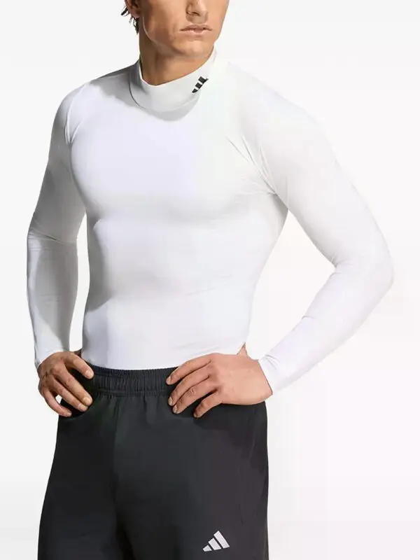 Adidas Training Mock-neck Long-sleeve Performance T-shirt
