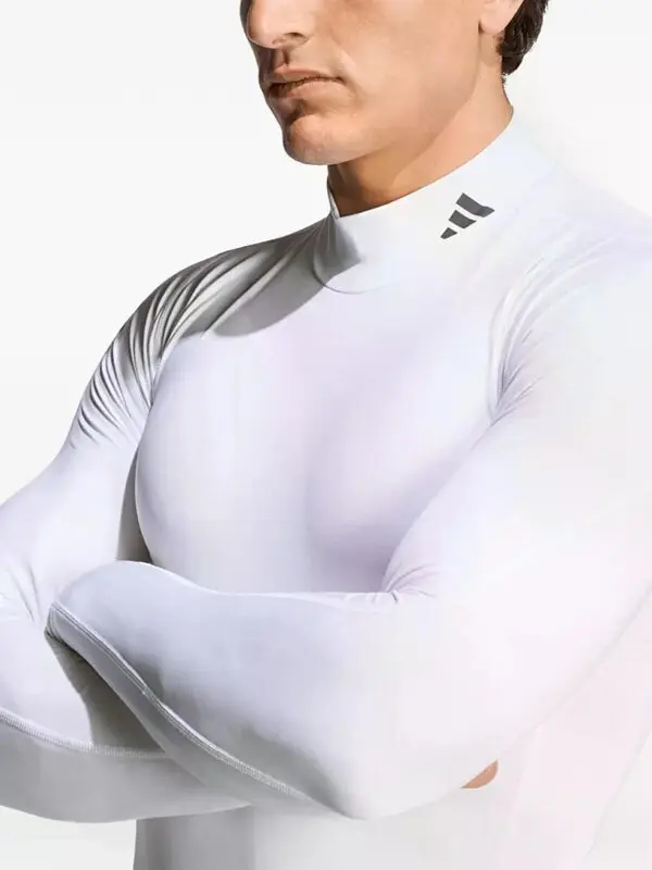 Adidas Training Mock-neck Long-sleeve Performance T-shirt