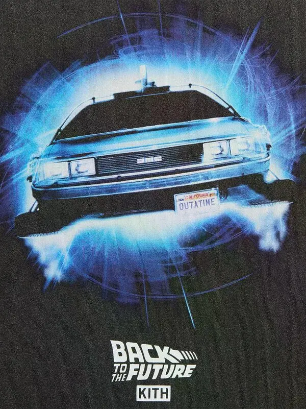 Kith X Back To The Future Delorean T-shirt