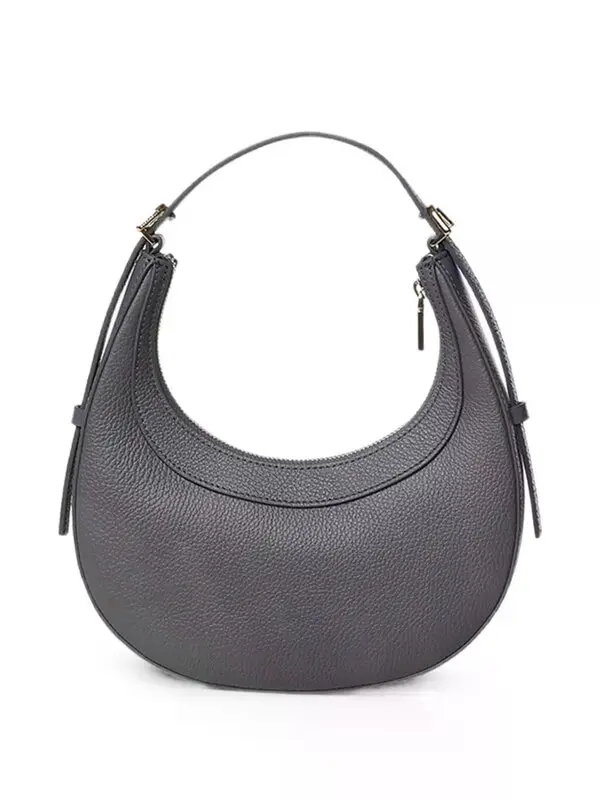 COCCINELLE Grained Leather Crescent Tote Bag
