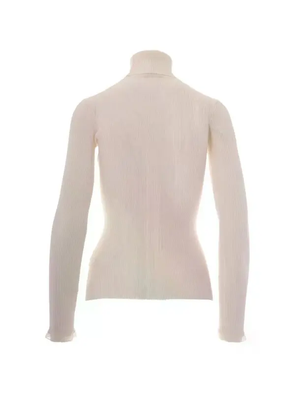 Elisabetta Franchi Ribbed-knit Logo-plaque Sweater