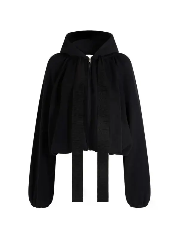 PATOU Zip-up Hooded Hoodie