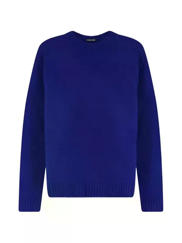 TOM FORD Ribbed-trim Crew-neck Sweater