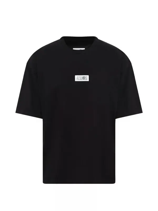 MAISON MARGIELA Logo Patch T-shirt - Black