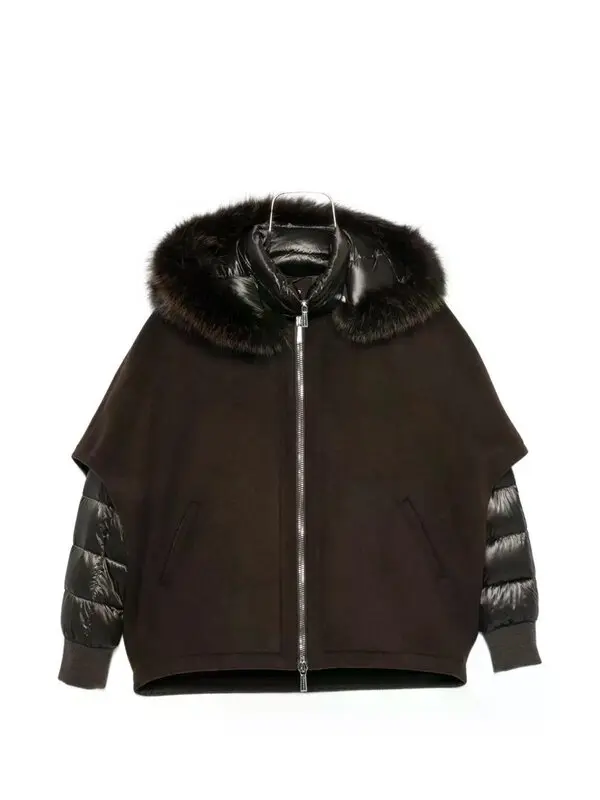 MOORER Pegaso Fur-trim Jacket