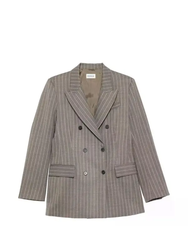P.a.r.o.s.h Pinstripe-pattern Double-breasted Blazer