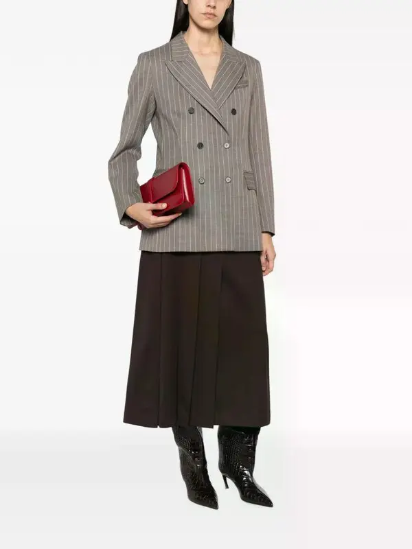P.a.r.o.s.h Pinstripe-pattern Double-breasted Blazer