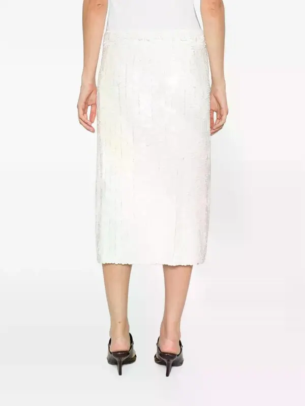 P.a.r.o.s.h Embellished Midi Skirt