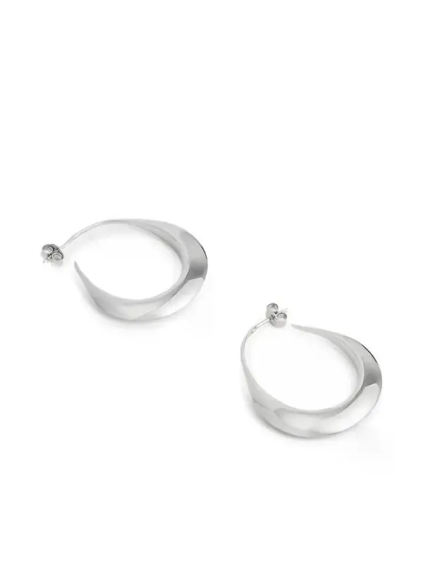 LEMAIRE Drop Hoop Earrings