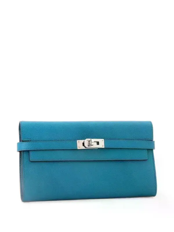 Hermès Kelly Wallet Epsom Long Small Wallets