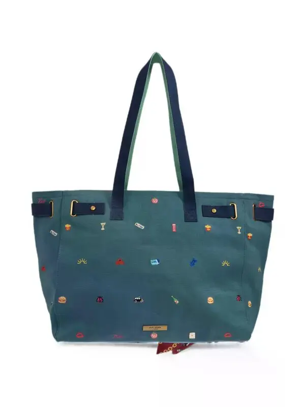 Kurt Geiger Solane Embroidered Tote Bag
