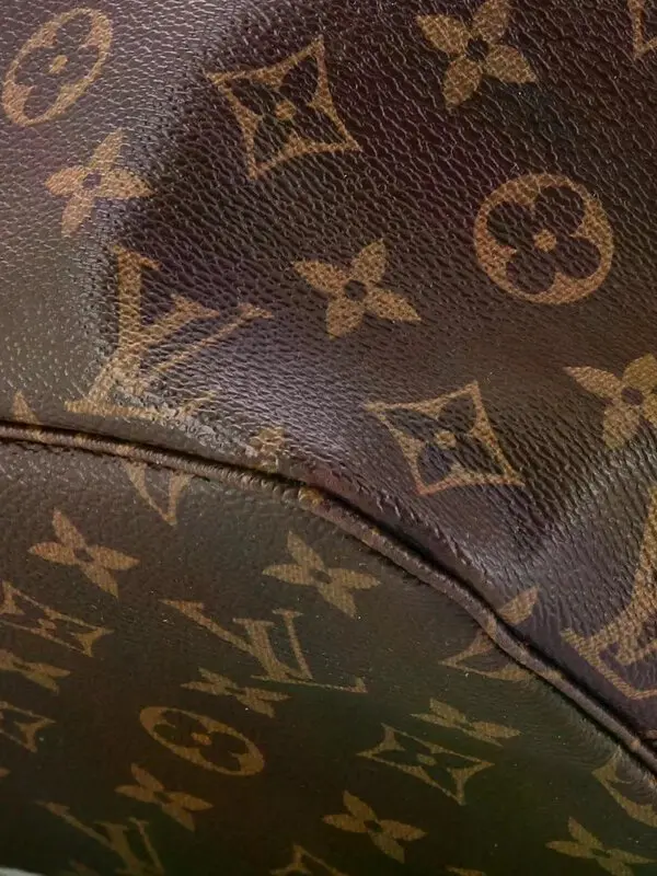 LOUIS VUITTON Neverfull Nm Monogram Canvas Mm Tote Bag